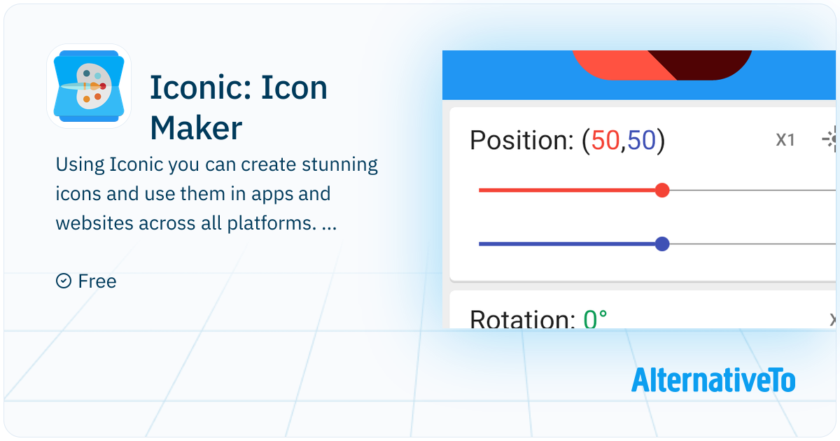 Iconic: Icon Maker: Using Iconic you can create stunning icons and use ...