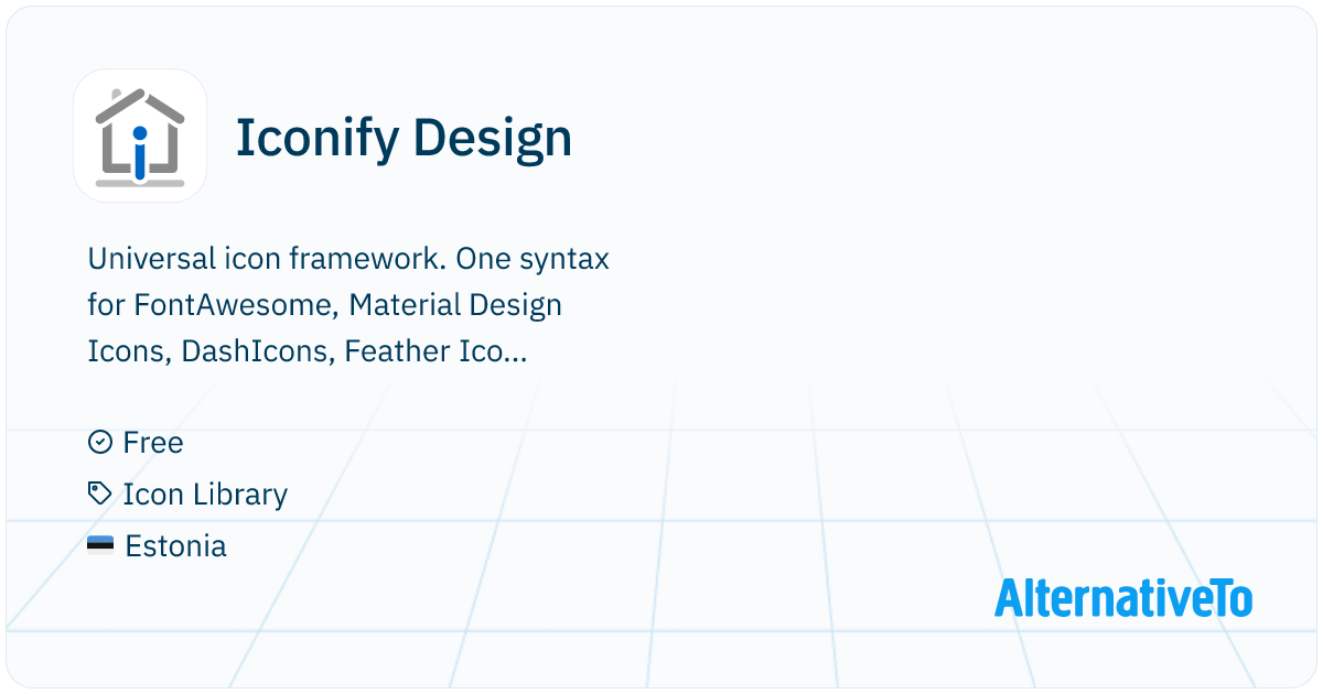 Iconify Design: Universal icon framework. One syntax for FontAwesome ...