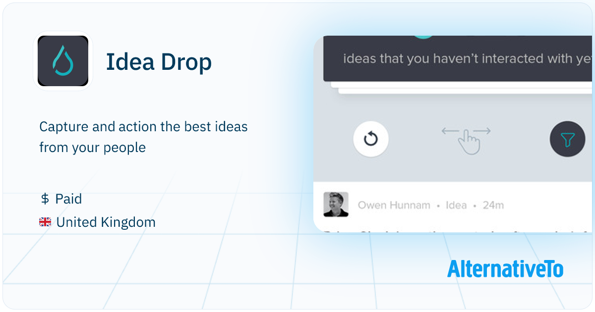 Idea Drop: Capture and action the best ideas from your people ...