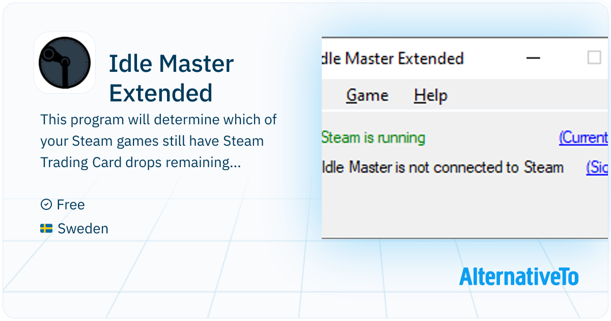 Idle Master Extended: 🃏 Get your Steam Trading Cards the Fast Way (Fast ...