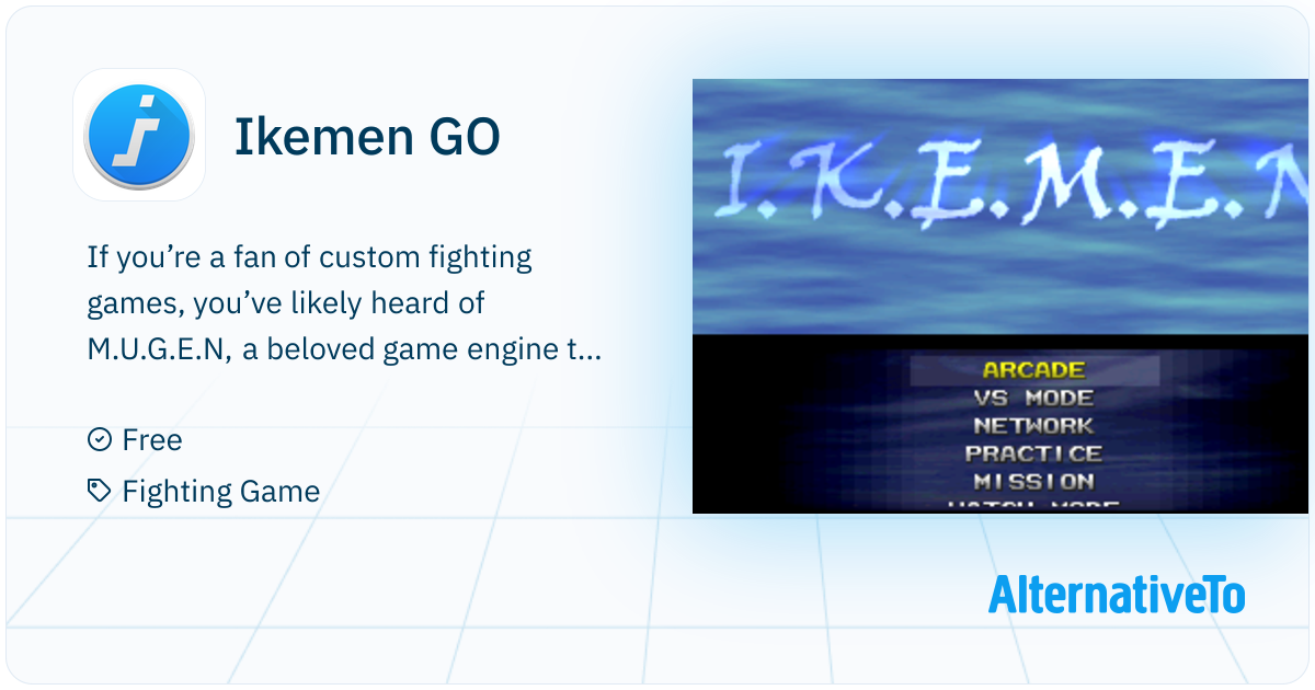 Ikemen GO: An open-source fighting game engine that supports MUGEN ...
