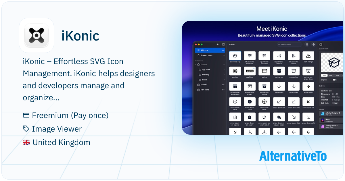iKonic: Effortless SVG Icon Management: helps designers and developers ...