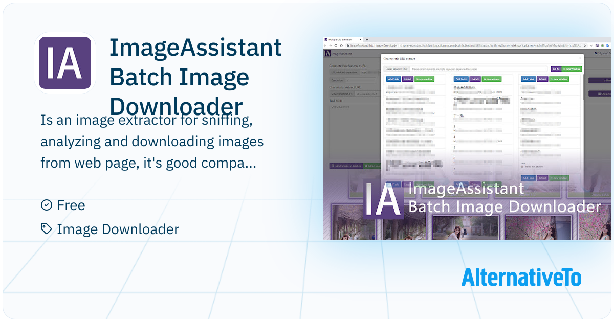 ImageAssistant Batch Image Downloader: An image extractor for sniffing ...
