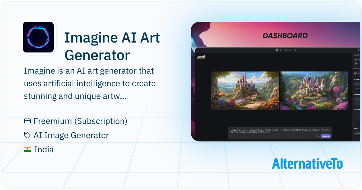 Imagine AI Art Generator: Imagine is an AI art generator that uses ...
