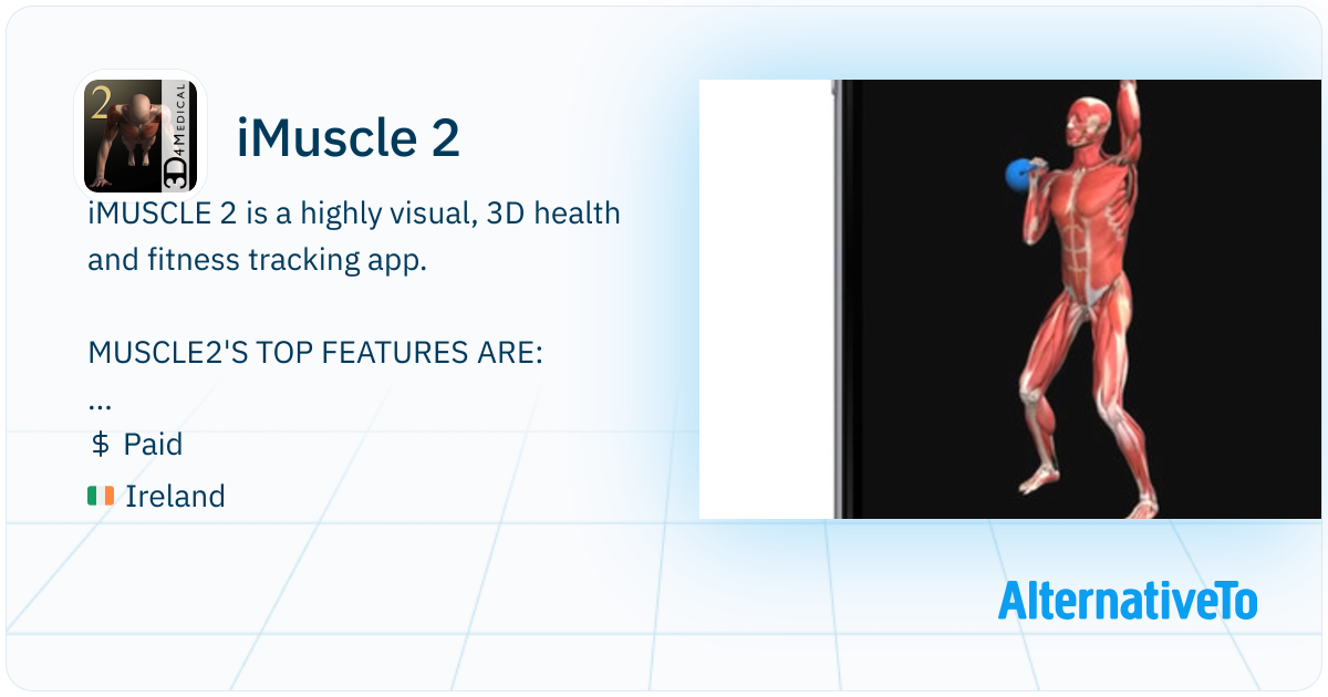 iMuscle 2: Award Winning Health and Fitness APP | AlternativeTo