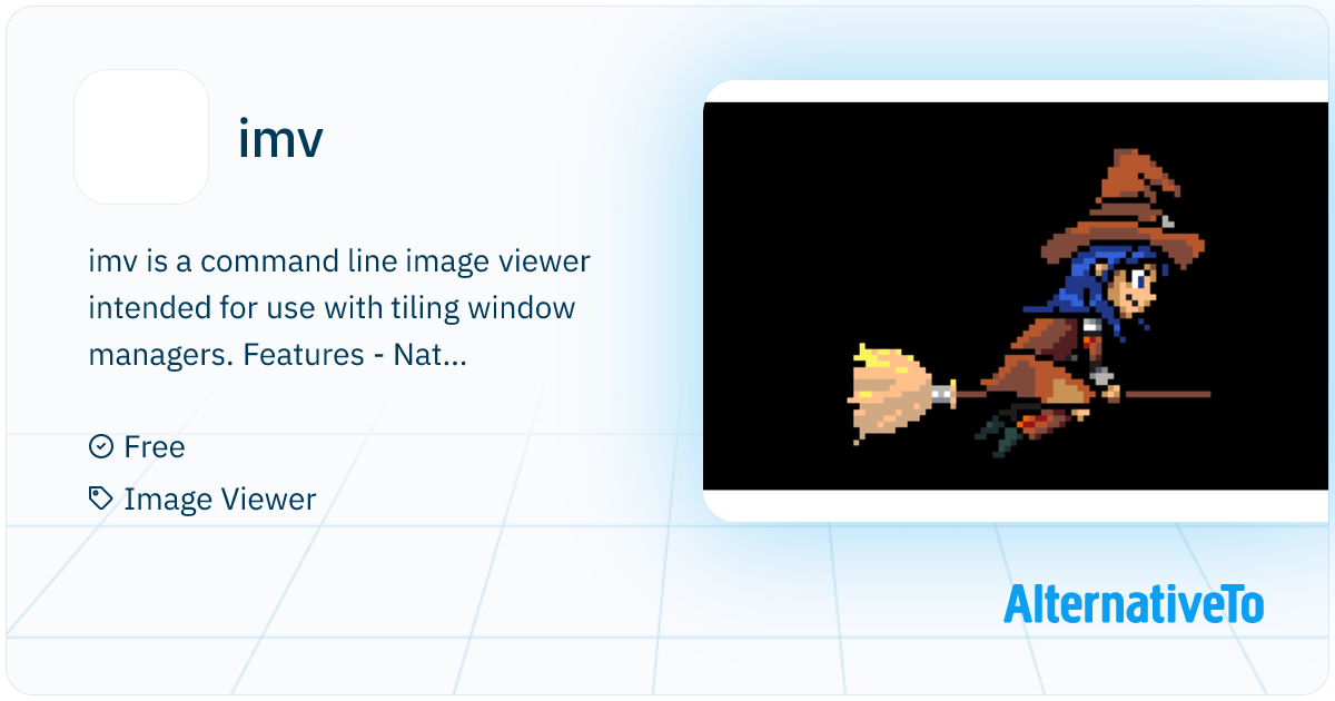 imv: Command line image viewer intended for | AlternativeTo
