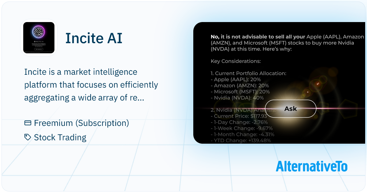 Incite AI: Introducing Incite. A Financial Market Intelligence. For the ...