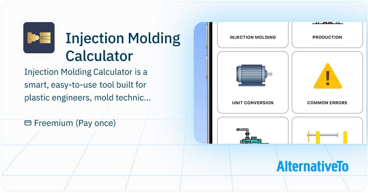 Injection Molding Calculator: A professional tool designed for plastic ...
