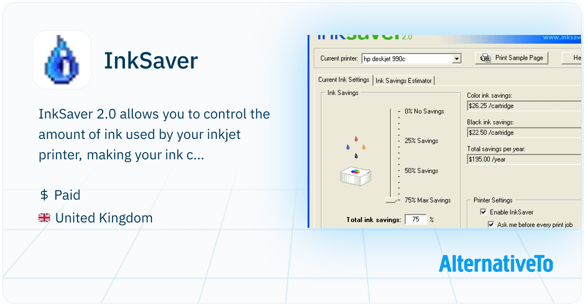 InkSaver: 2 | AlternativeTo