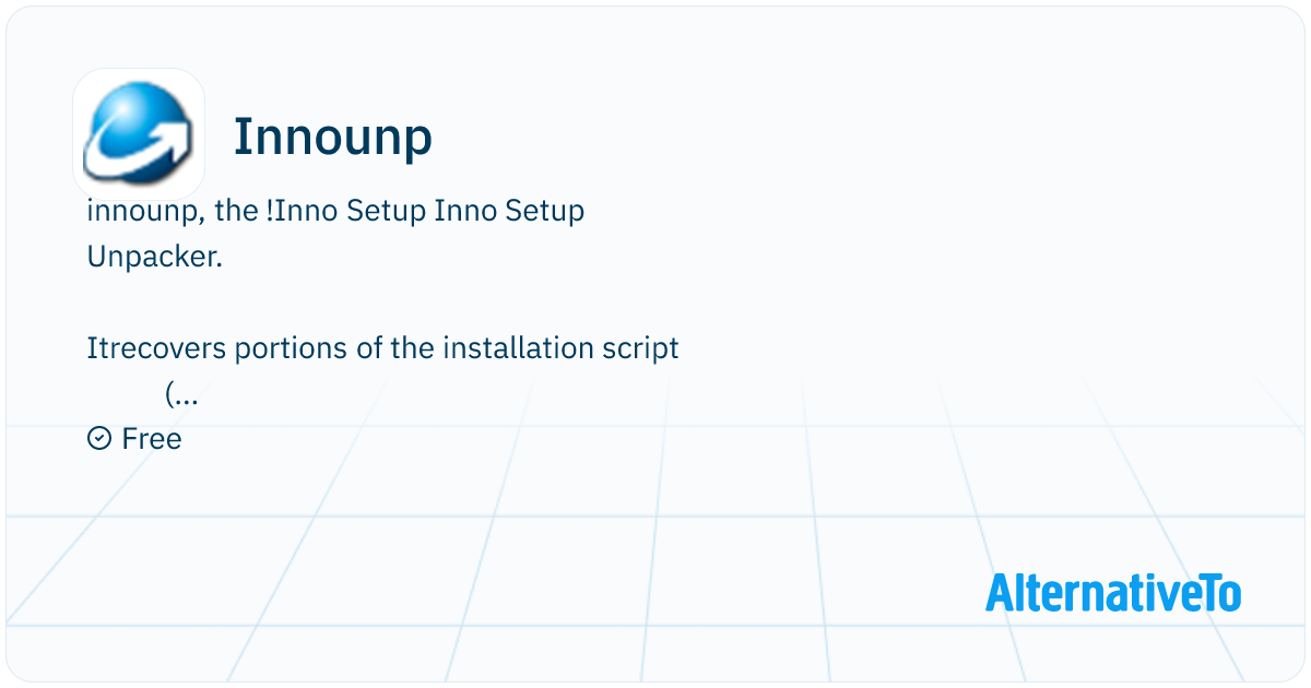 Innounp: Innounp, the http://alternativeto | AlternativeTo