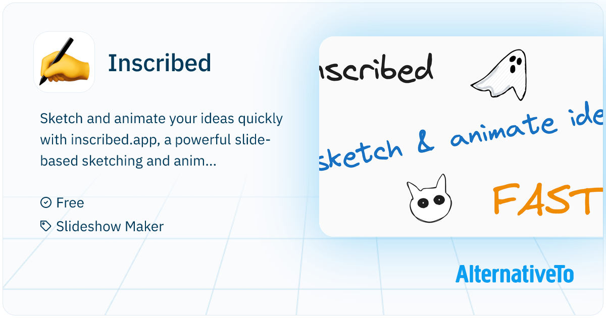 Inscribed: A slide-based tool for fast sketching and animating ideas ...