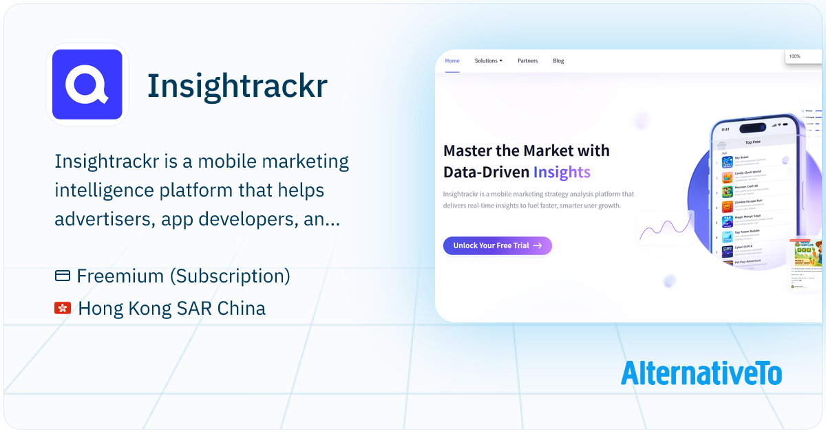 Insightrackr: Mobile advertising intelligence and app intelligence ...