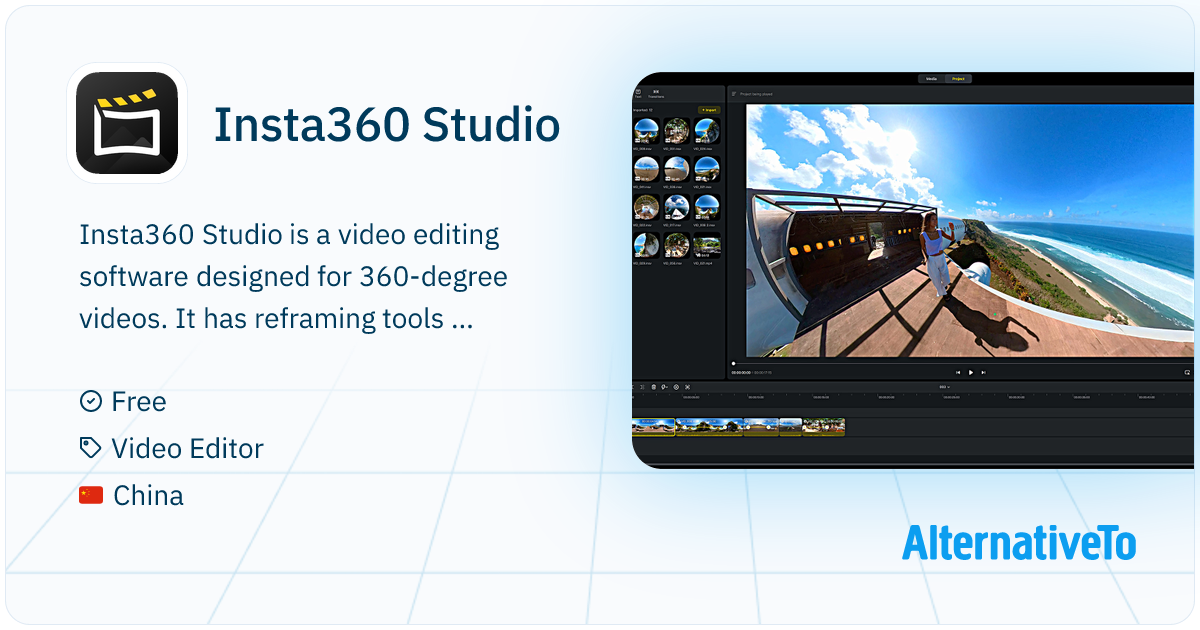 Insta360 Studio: Desktop tool for editing, reframing, and exporting 360 ...