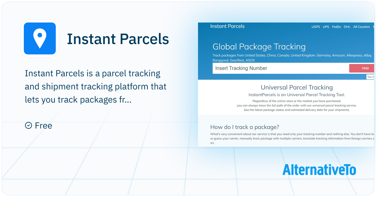 Instant Parcels: Track packages from 600+ global couriers in one place ...