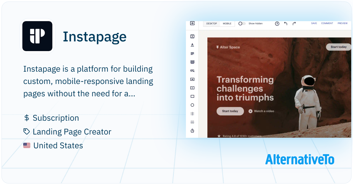 Instapage: Drag-and-drop landing pages with AI, A/B testing, analytics ...