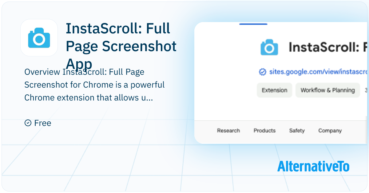 InstaScroll: Full Page Screenshot App: InstaScroll: Full Page ...