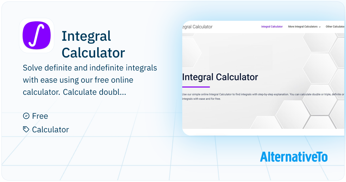 Integral Calculator: Solve definite and indefinite integrals with ease ...