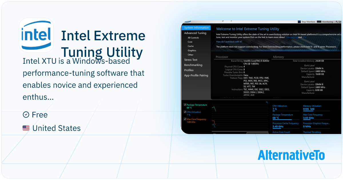 Intel Extreme Tuning Utility: Intel XTU is a Windows*-based performance ...