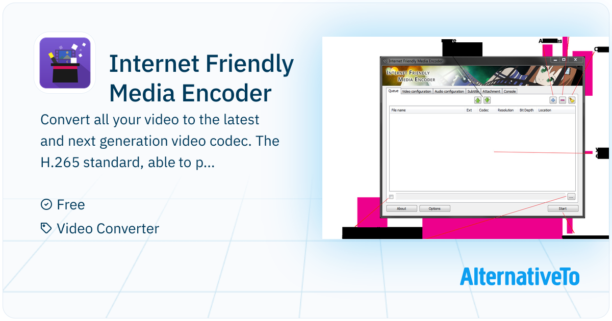 Internet Friendly Media Encoder: Convert all your video to the latest ...