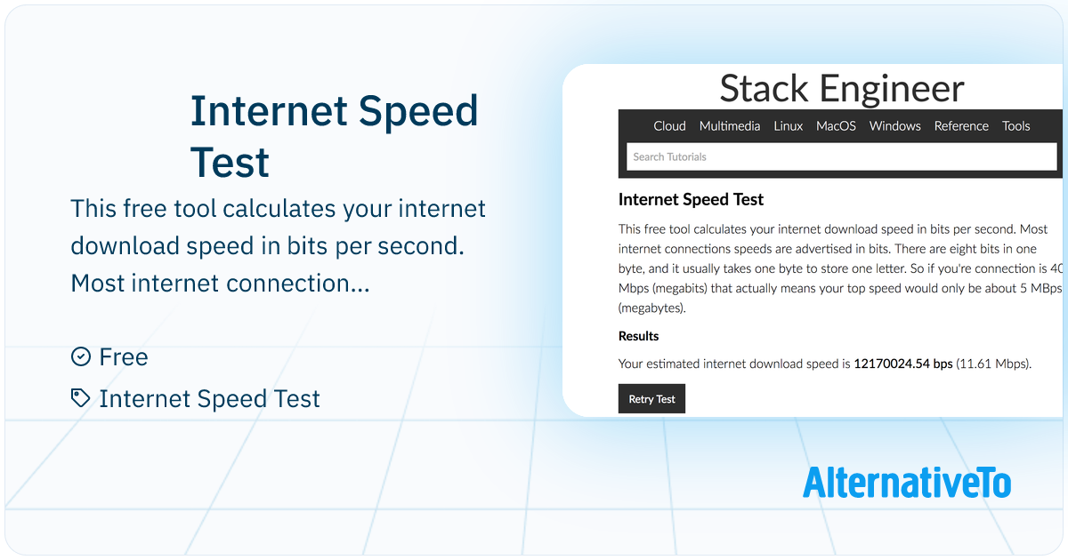 Internet Speed Test: This free tool calculates your internet download ...