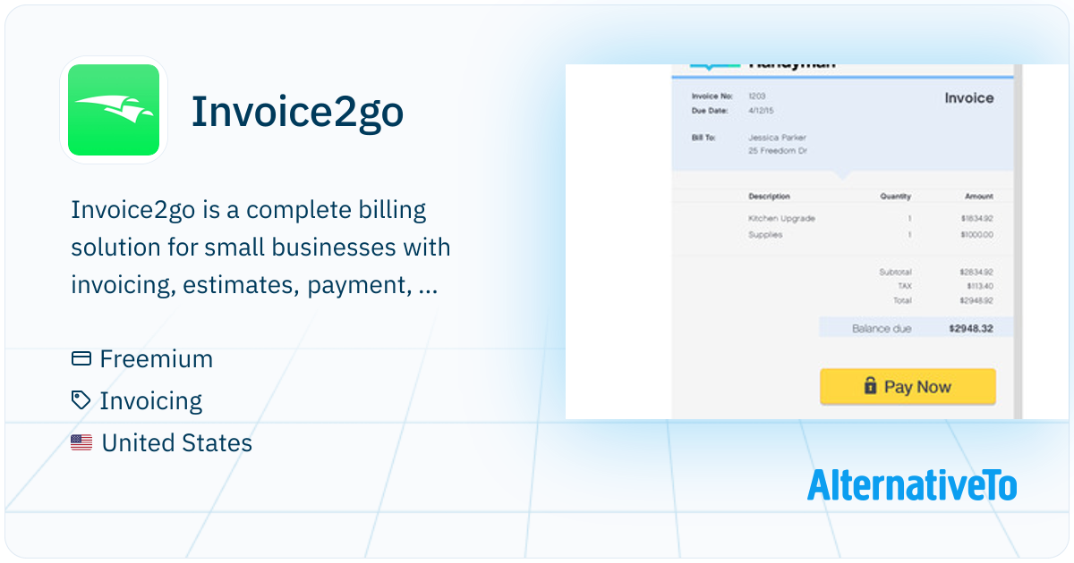 Invoice2go: Full featured, invoice and estimate solution with full ...