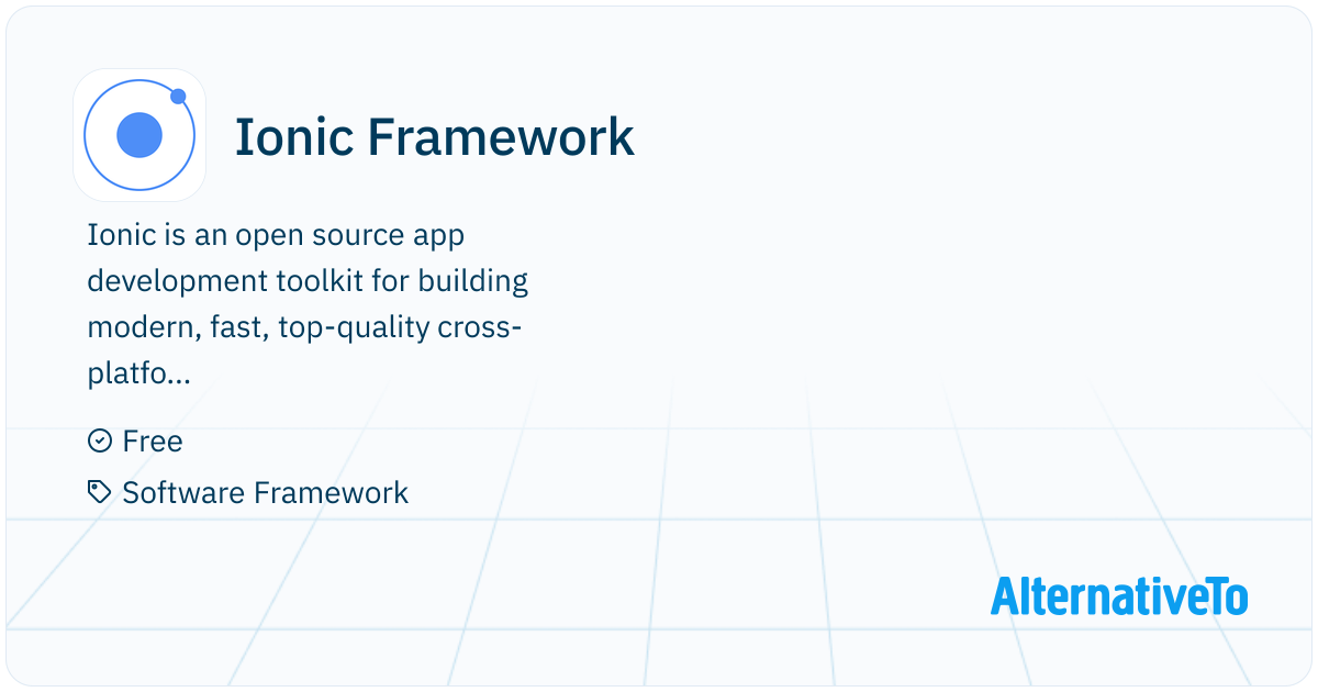 Ionic Framework: A front-end SDK to develop applications with HTML5 ...