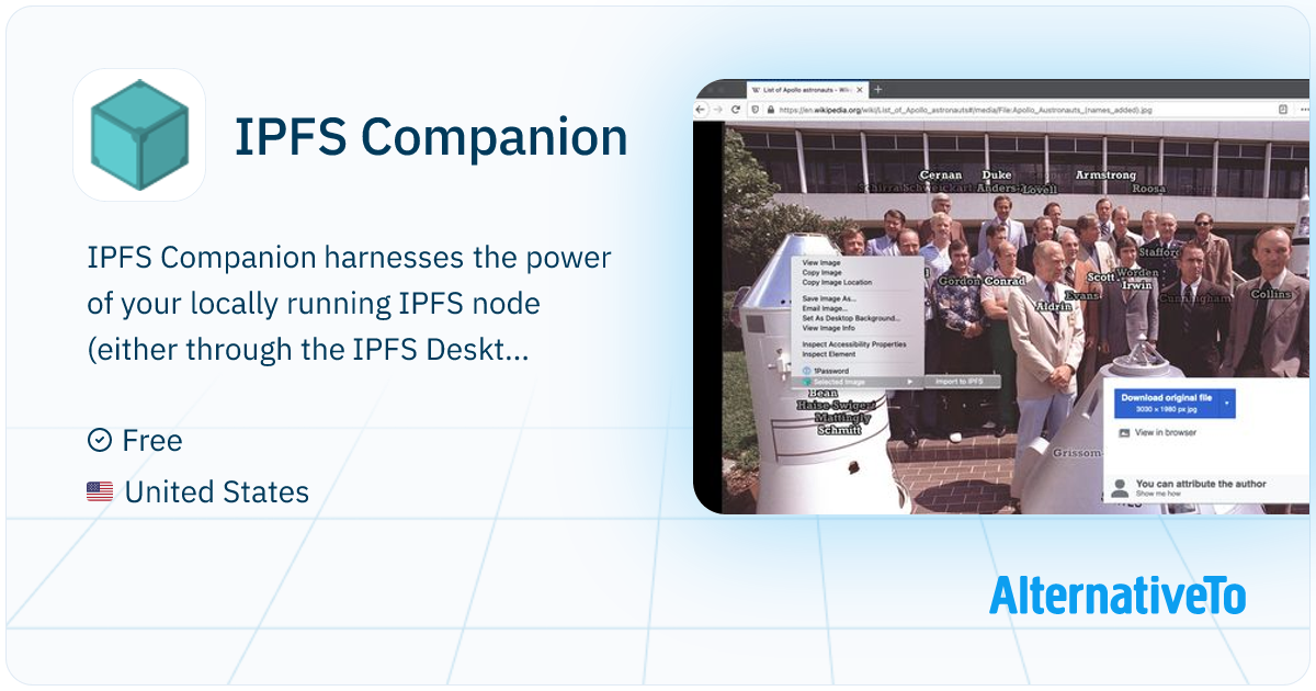 IPFS Companion: Access IPFS addresses in browser | AlternativeTo