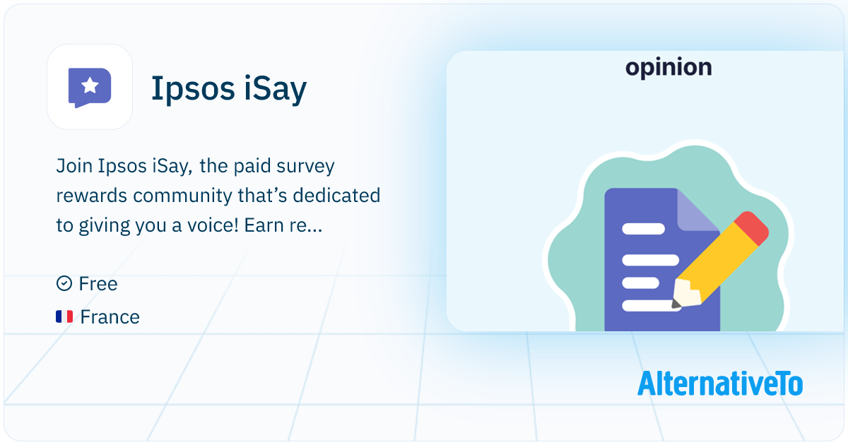 Ipsos iSay: The Ipsos iSay App allows you to get paid for sharing your ...