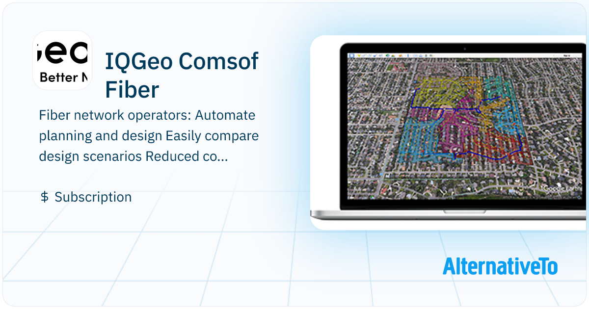 IQGeo Comsof Fiber: The automated fiber planning and design software ...