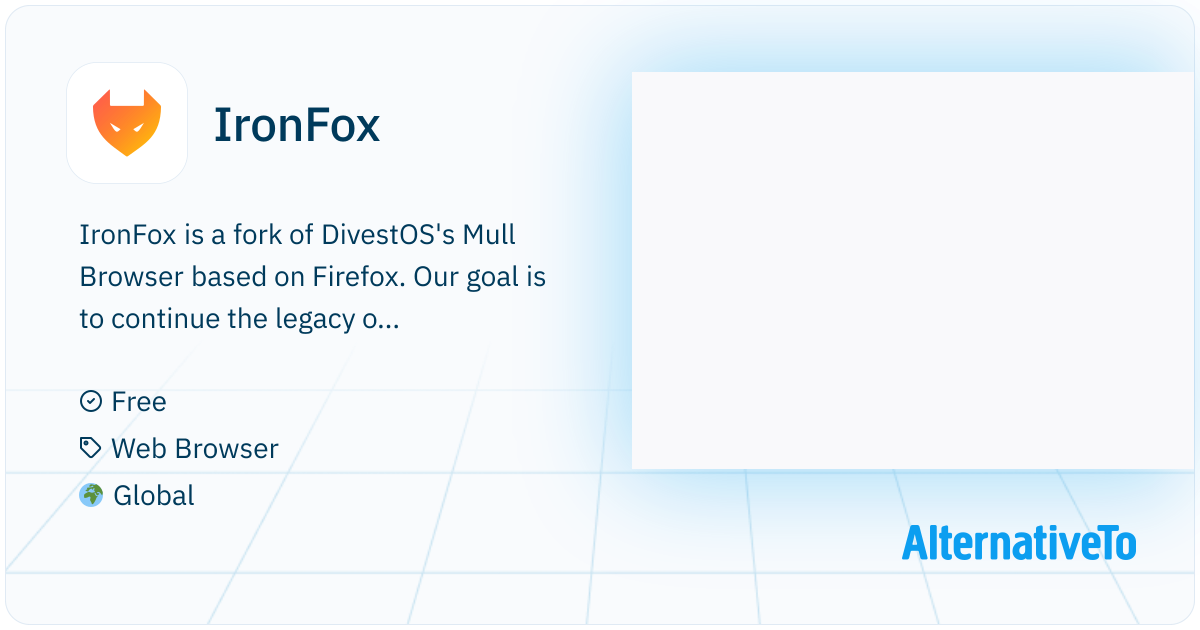 IronFox: Secure, hardened and privacy oriented browser based on Firefox ...