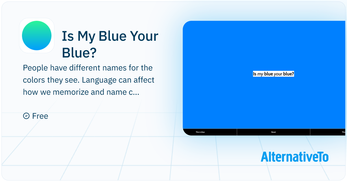 Is My Blue Your Blue?: Test your color perception with this interactive ...