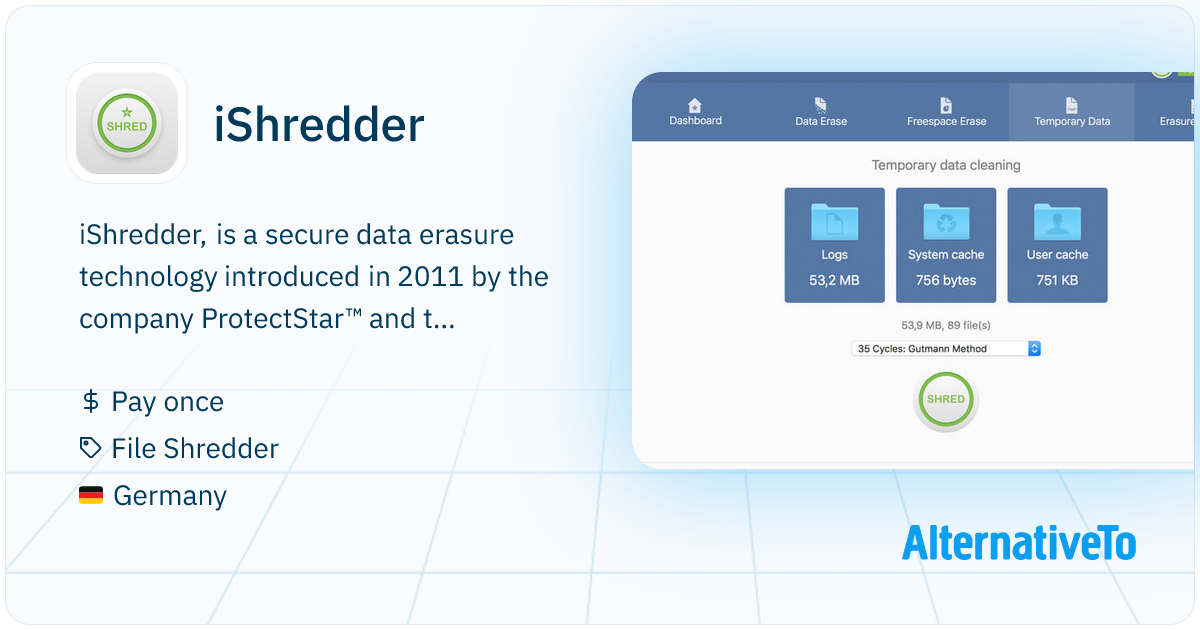 iShredder: Certified erasure of files, contacts, storage, and messages ...