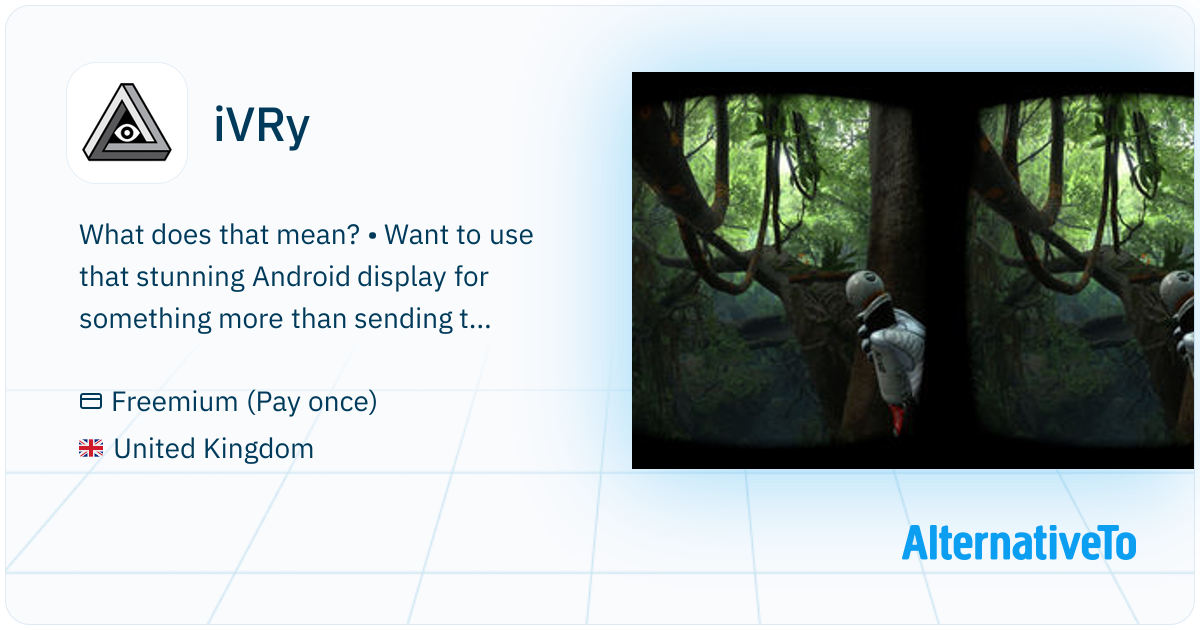 iVRy: Use your iPhone, Android, GearVR, Oculus Mobile or Sony PSVR ...