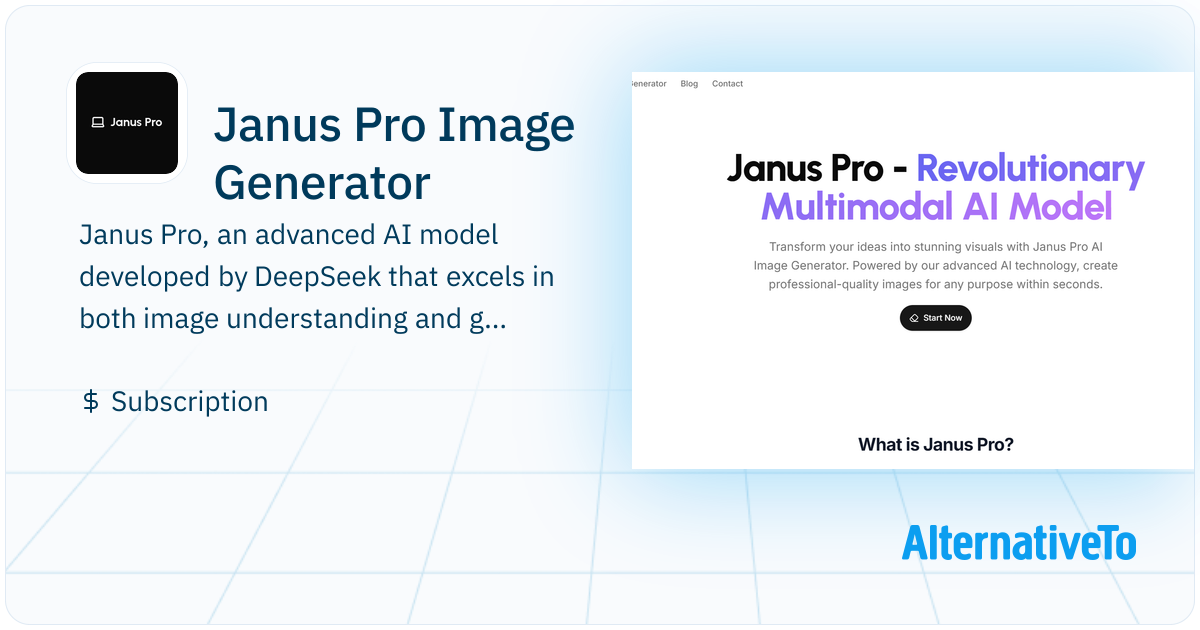 Janus Pro Image Generator: Revolutionary Multimodal AI Model for Image ...