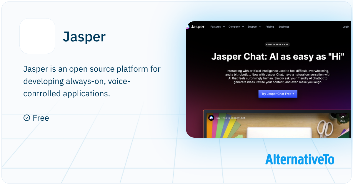 Jasper: Open source platform for developing always-on, voice-controlled ...