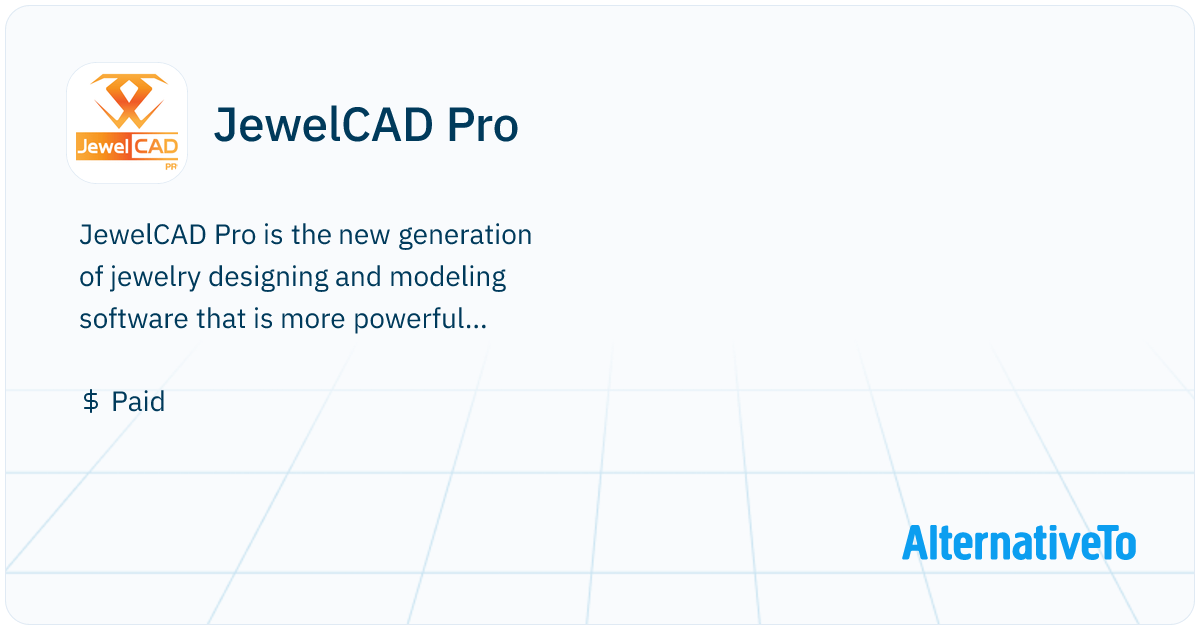 JewelCAD Pro: The new generation of jewelry | AlternativeTo