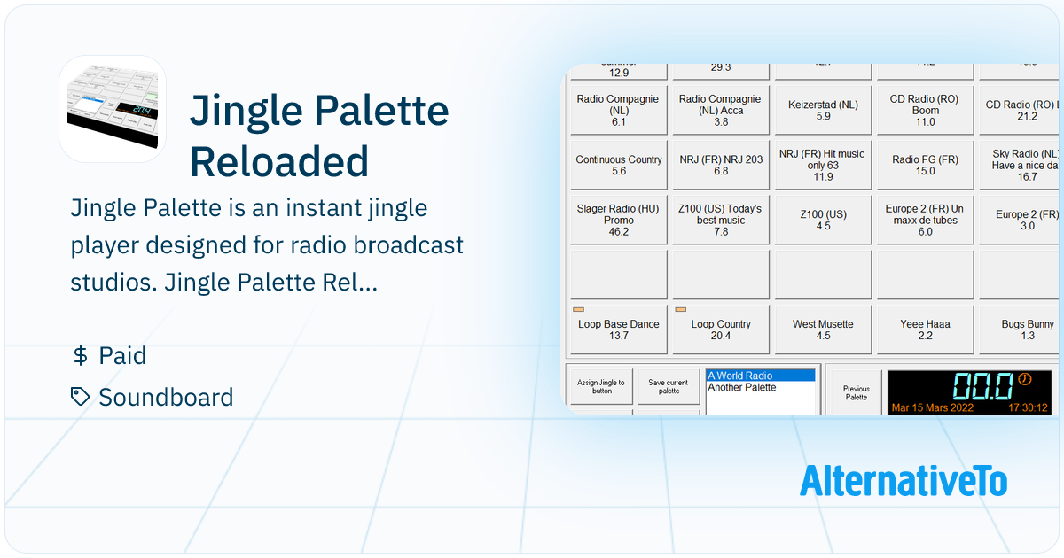 Jingle Palette Reloaded: Jingle Palette is an instant jingle player ...