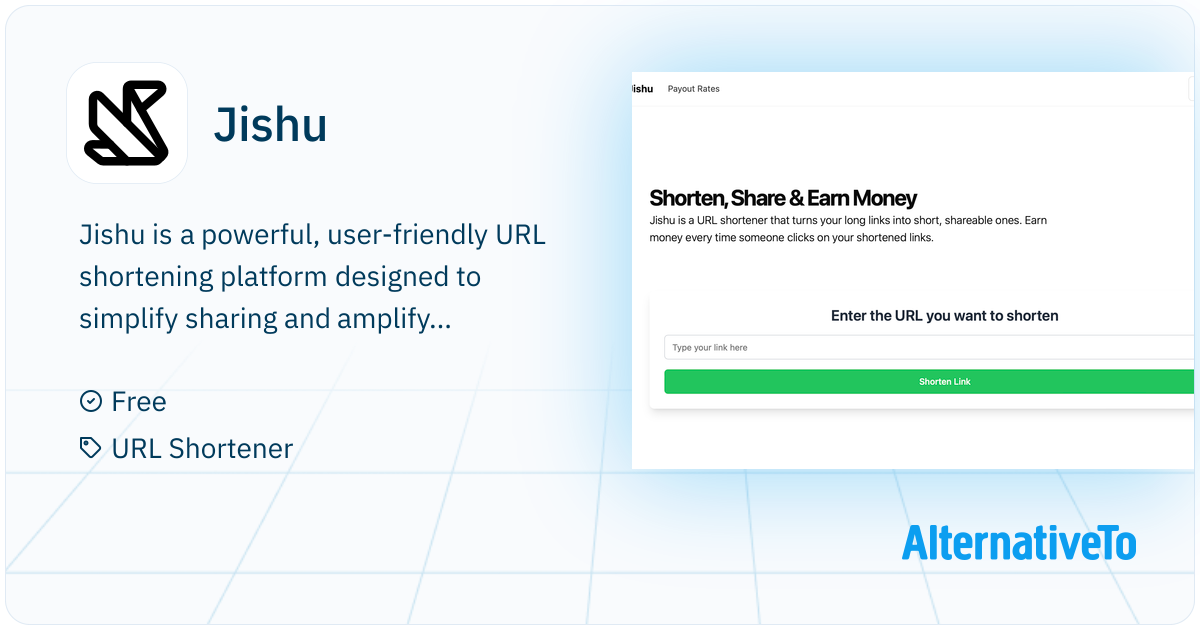 Jishu: URL shortener that turns your long links into short, shareable ...