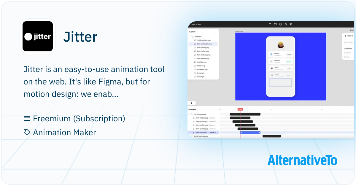 Jitter: A design tool for motion. Animate your designs easily ...