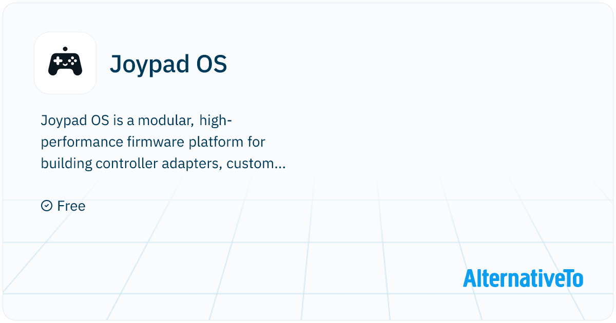 Joypad OS: Universal controller firmware core for adapters and custom ...
