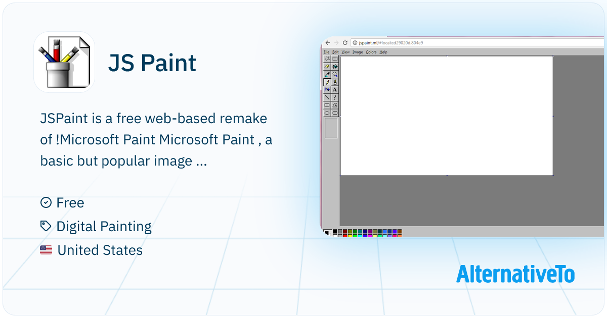 JS Paint: Classic MS Paint in the browser, with extra features ...