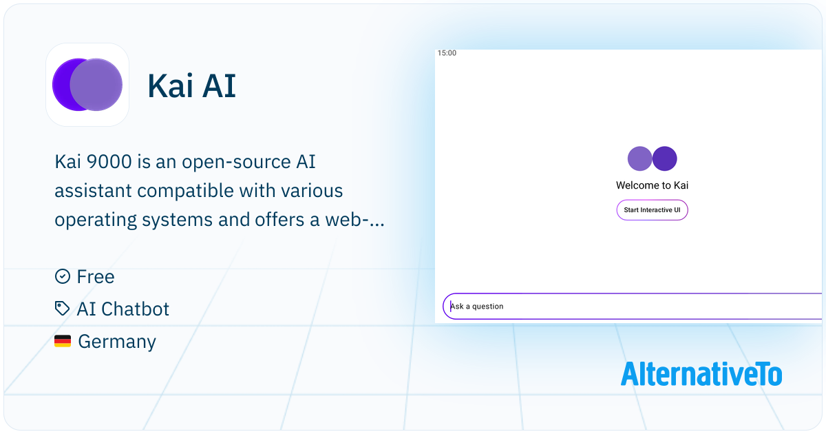 Kai AI: Open-source AI builds chat UI with tools, offline and secure ...