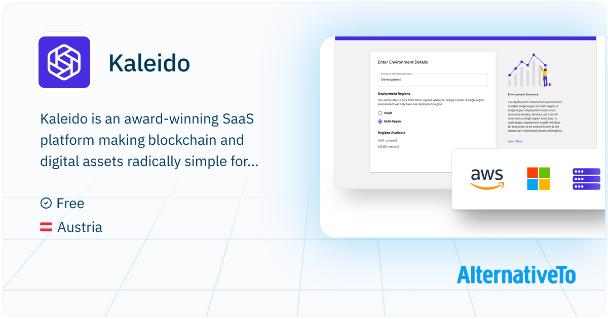 Kaleido: Award-winning SaaS platform making blockchain and digital ...