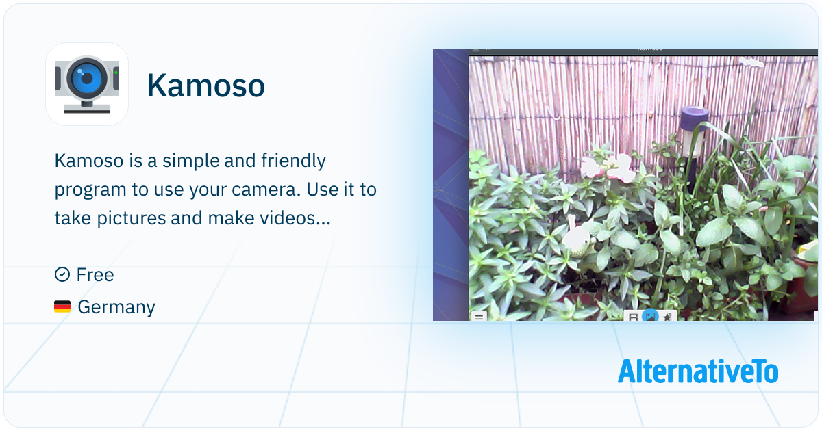 Kamoso: Simple and friendly program to use your camera | AlternativeTo
