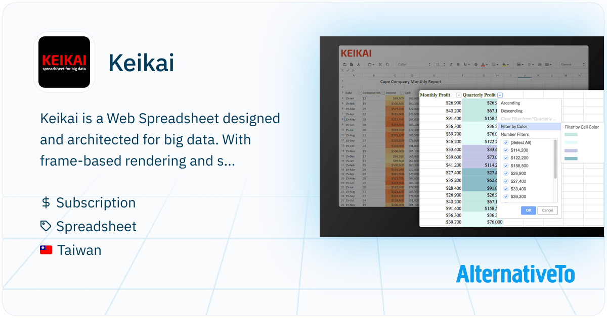 Keikai: The only Web Spreadsheet designed and architected for big data ...