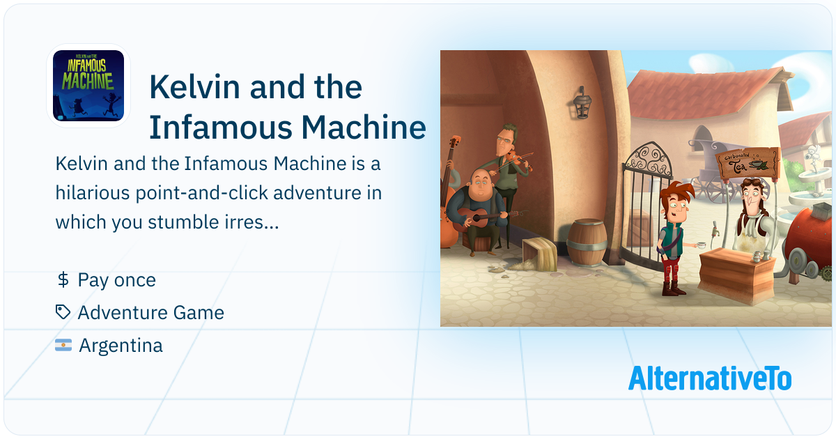 Kelvin and the Infamous Machine: Hilarious point-and-click adventure in ...
