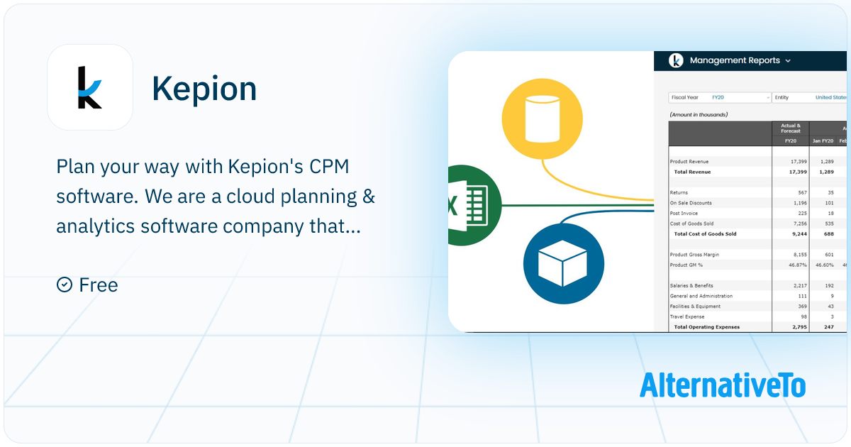 Kepion: Plan your way with Kepion's CPM software. | AlternativeTo