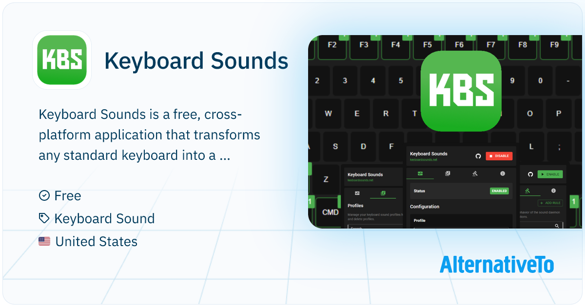 Keyboard Sounds: Free application that makes any keyboard sound like a ...