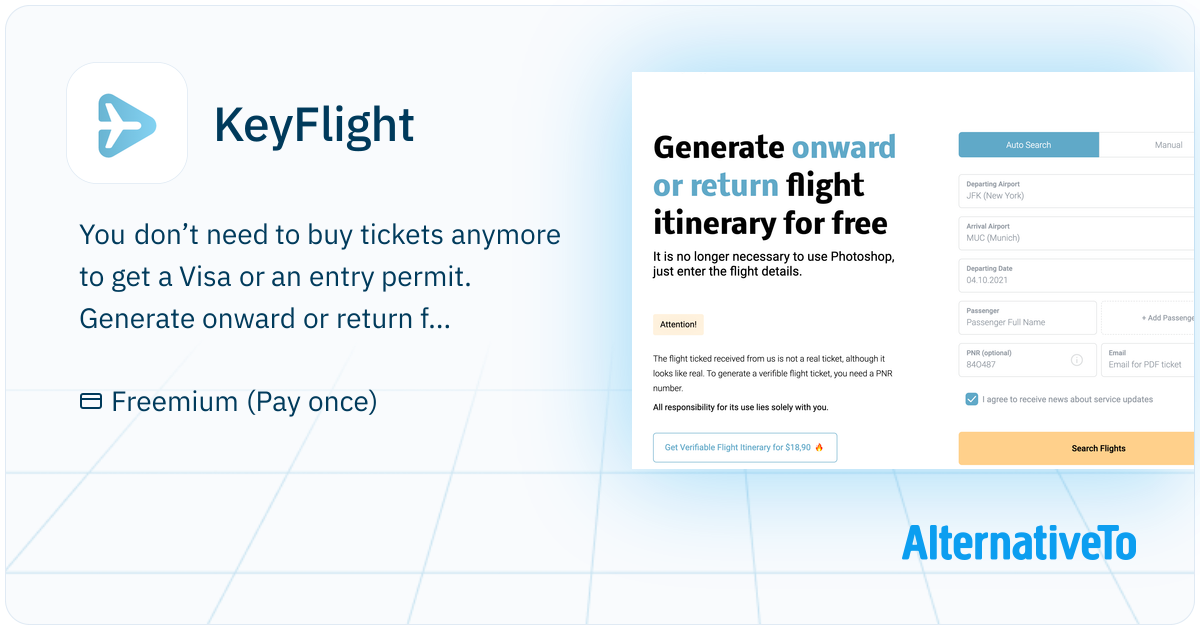 KeyFlight: Keyflight.io is best platform for generate onward or return ...