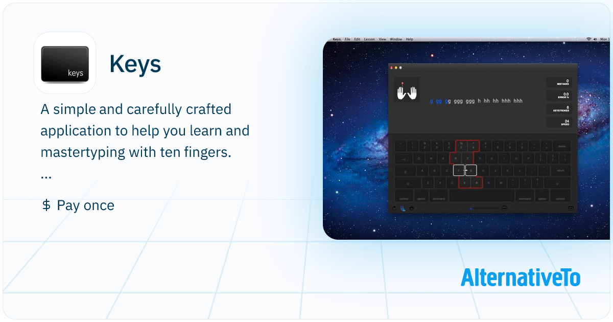Keys: A simple and carefully crafted application to | AlternativeTo